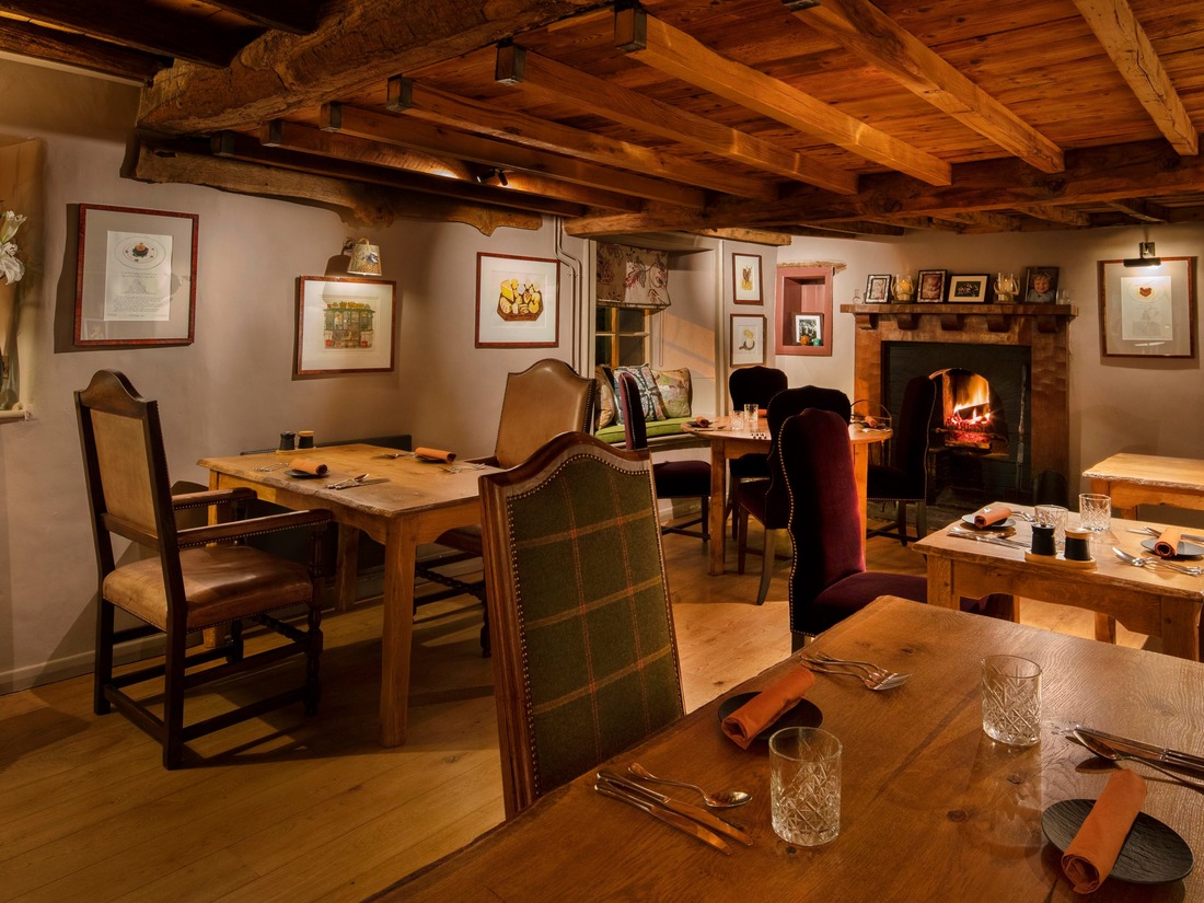 A la Carte Menu in the Restaurant